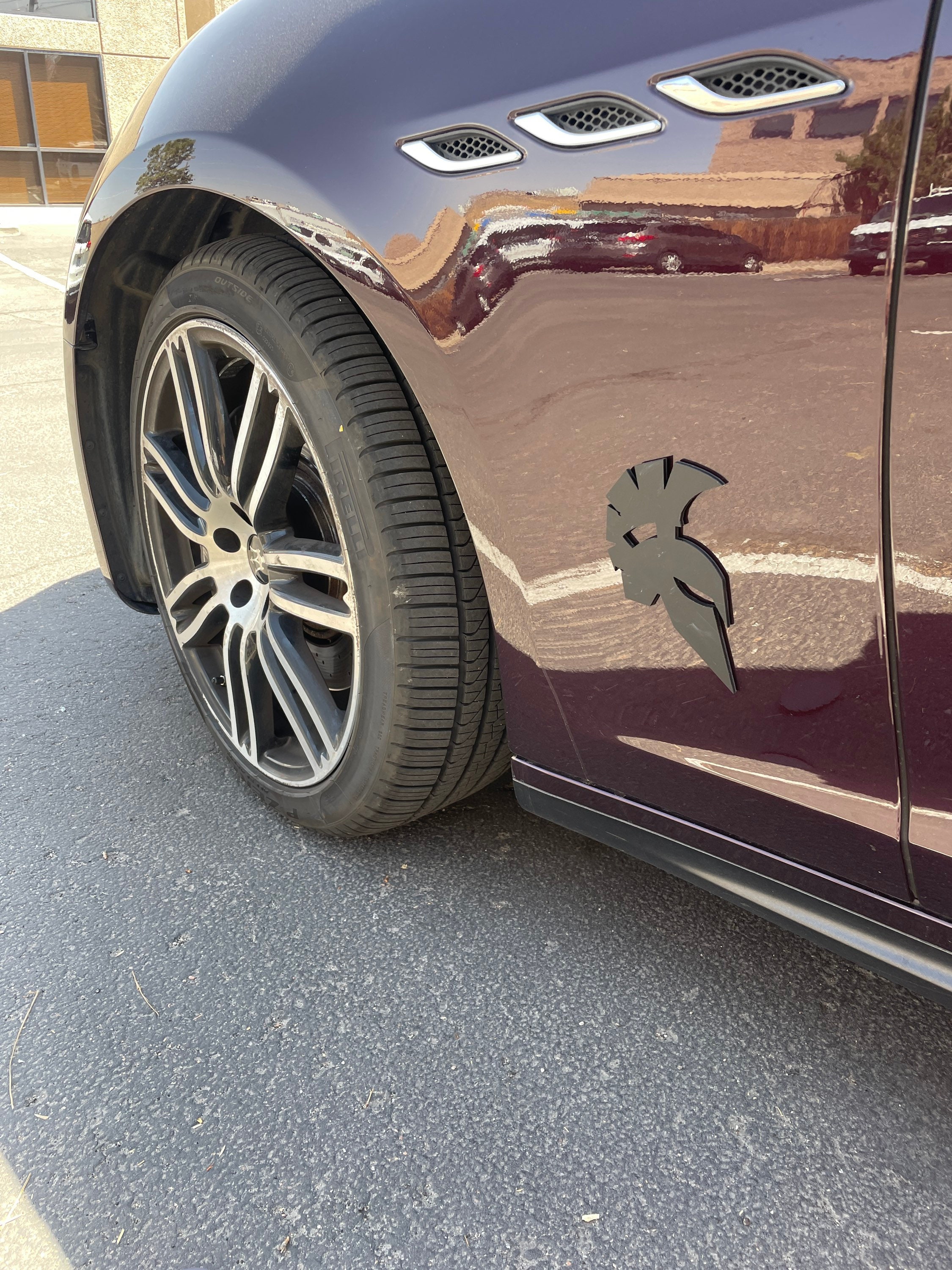 Custom Spartan Car Emblem Magnet - Etsy