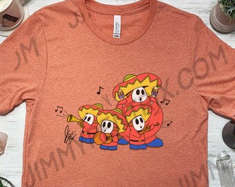 Mario Shy Guy Shirt - Etsy