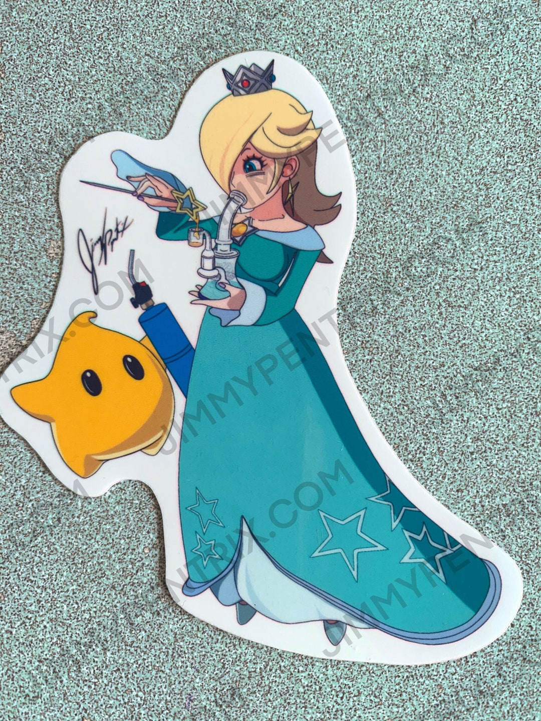 Rosalina & Luna Dabs Waterproof Sticker UV Scratch Resistant - Etsy