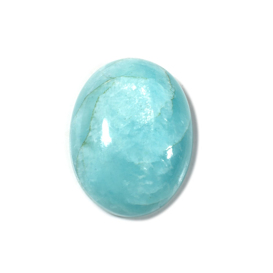 Natural Amazonite Cabochon Amazonite Smooth Loose Gemstone - Etsy UK