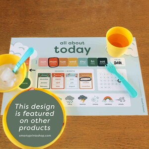 Daily Morning Board, Preschool Circle Time Board, Kids Daily Calendar ...