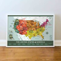 Usa Map - Etsy