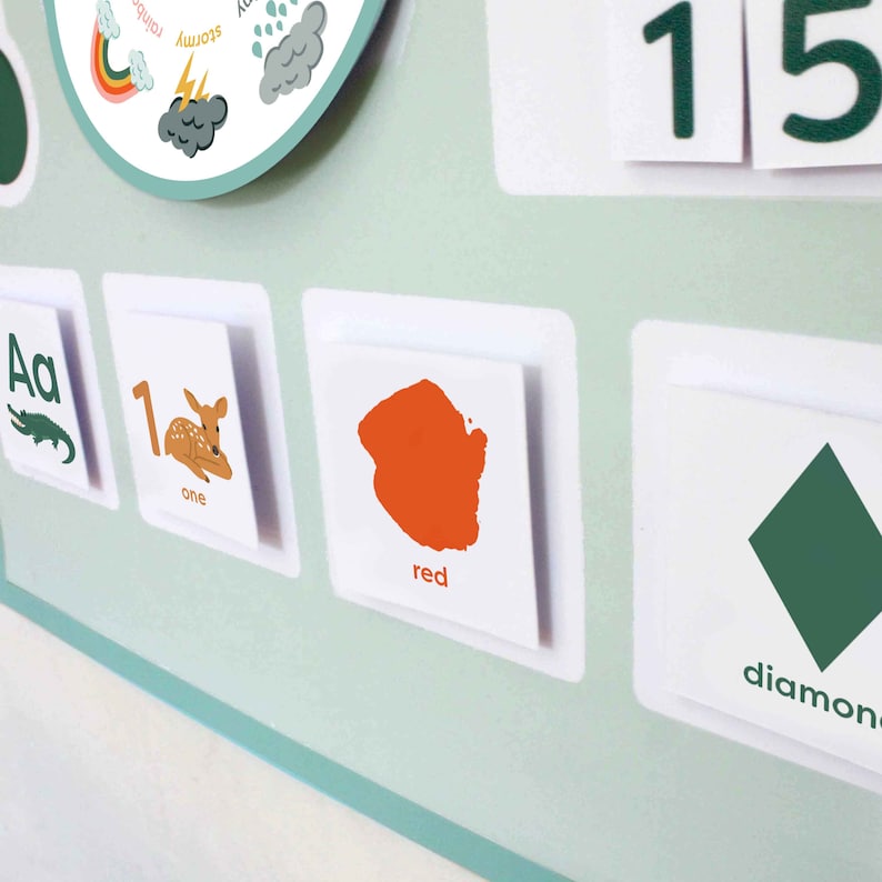 Daily Morning Board Preschool Circle Time Board Kids Daily - Etsy