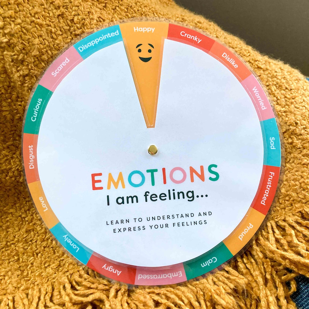 Emotions Wheel Printable, Calming Techniques, Emotional Regulation ...