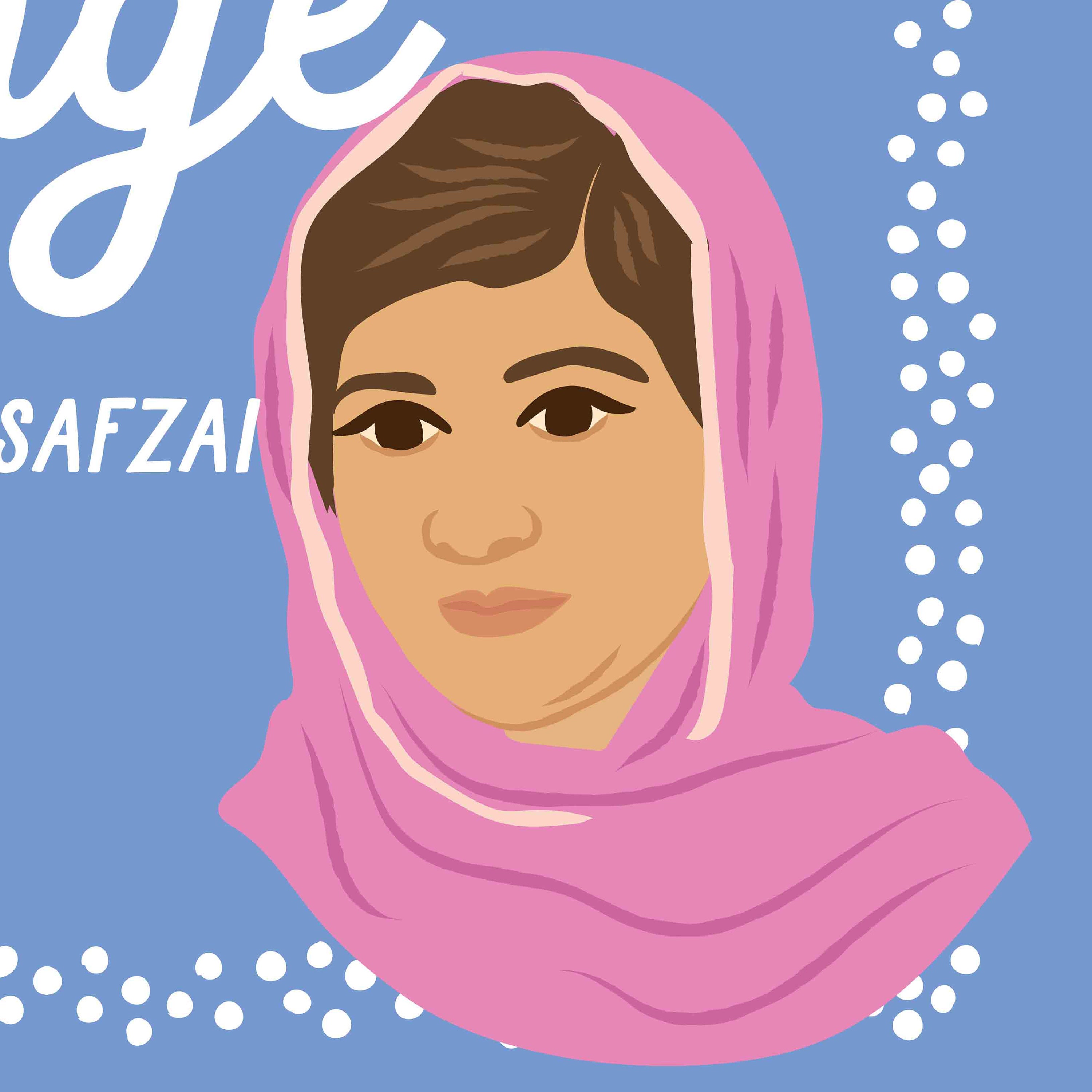 Malala Yousafzai Quote Girl Power Art Feminist Prints - Etsy