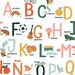 Spanish Alphabet Poster Espanol Alfabeto Playroom Wall Art - Etsy