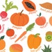 Fruits and Veggies Poster, Healthy Food Print, Eat the Rainbow ...