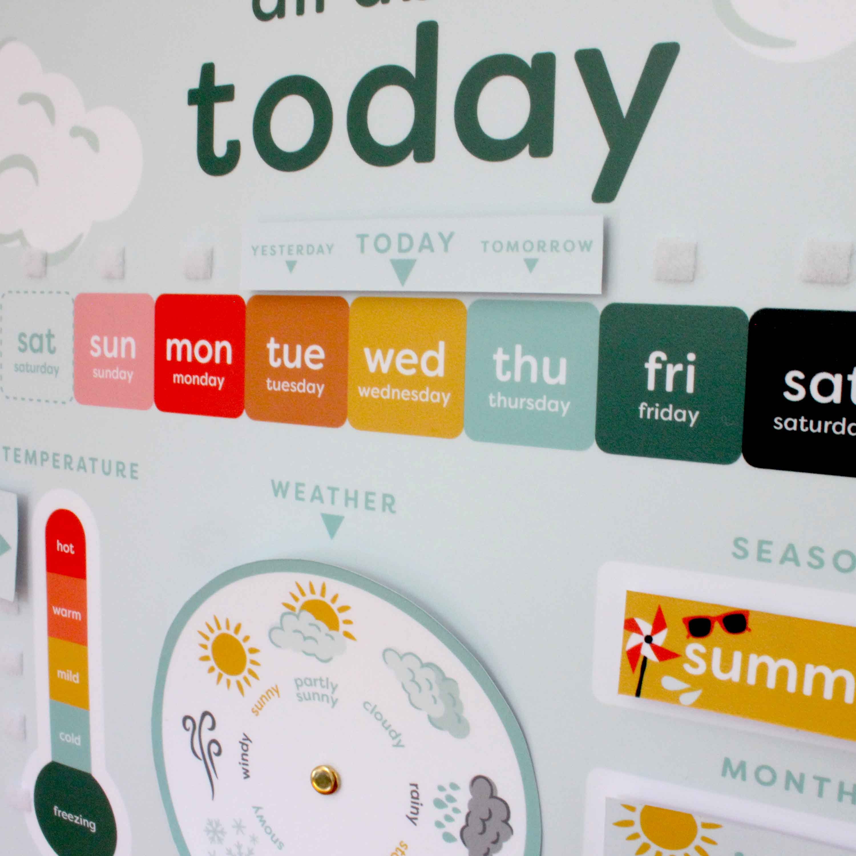 Daily Morning Board Preschool Circle Time Board Kids Daily | Etsy Australia