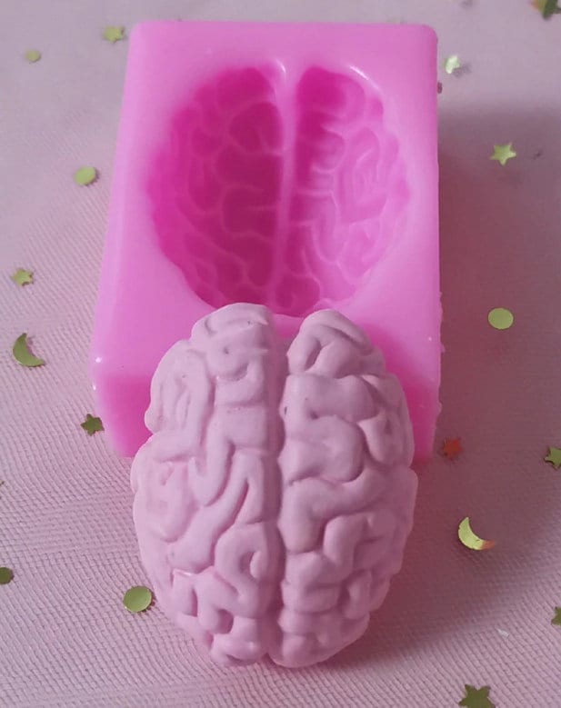 Silicone Resin Mold Cerebrum Brain Epoxy Resin Mold Tools | Etsy