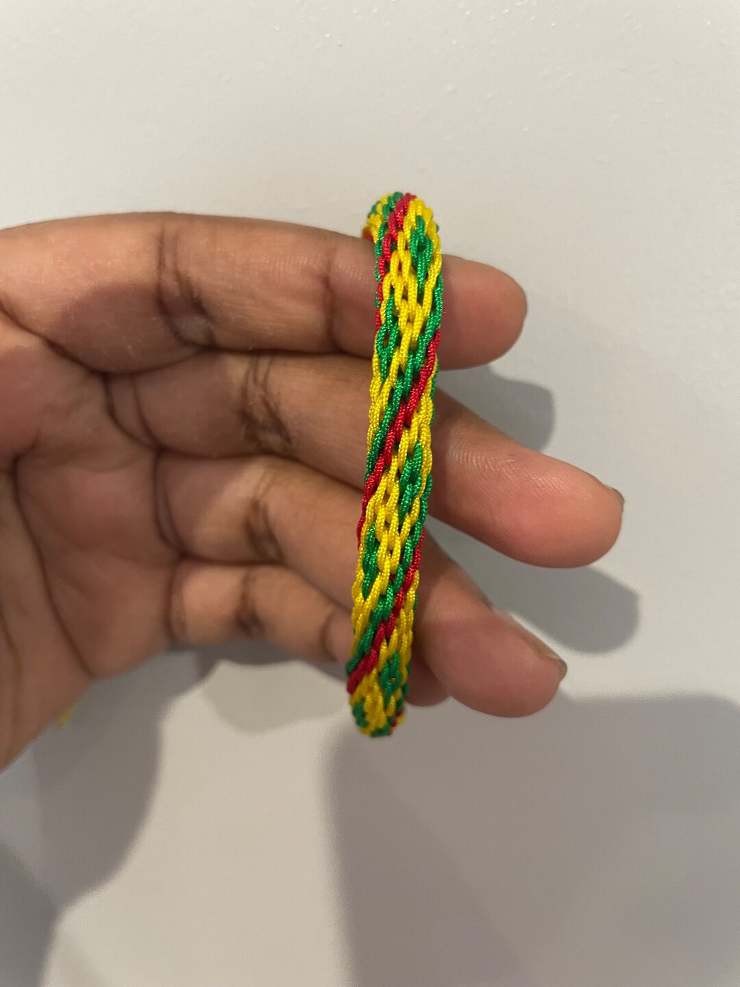 Diamond Pattern Bracelet | Round Kumihimo Bracelet | Double Line and ...