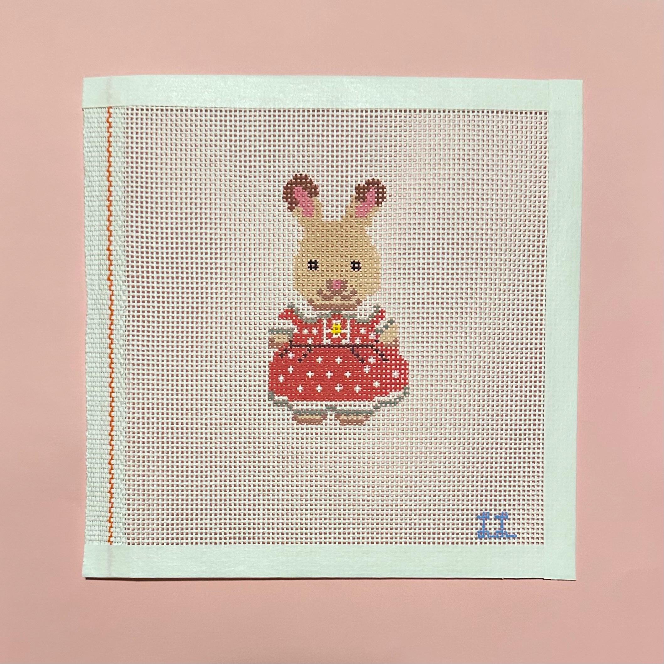 Bunny Critter Needlepoint Canvas - Etsy