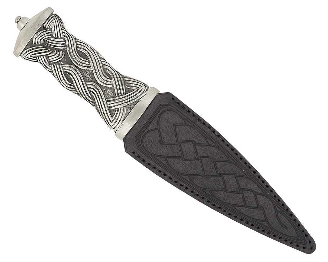 Earn Matt Pewter Sgian Dubh | Wedding Gift | Groomsmen Gift | Kilt ...