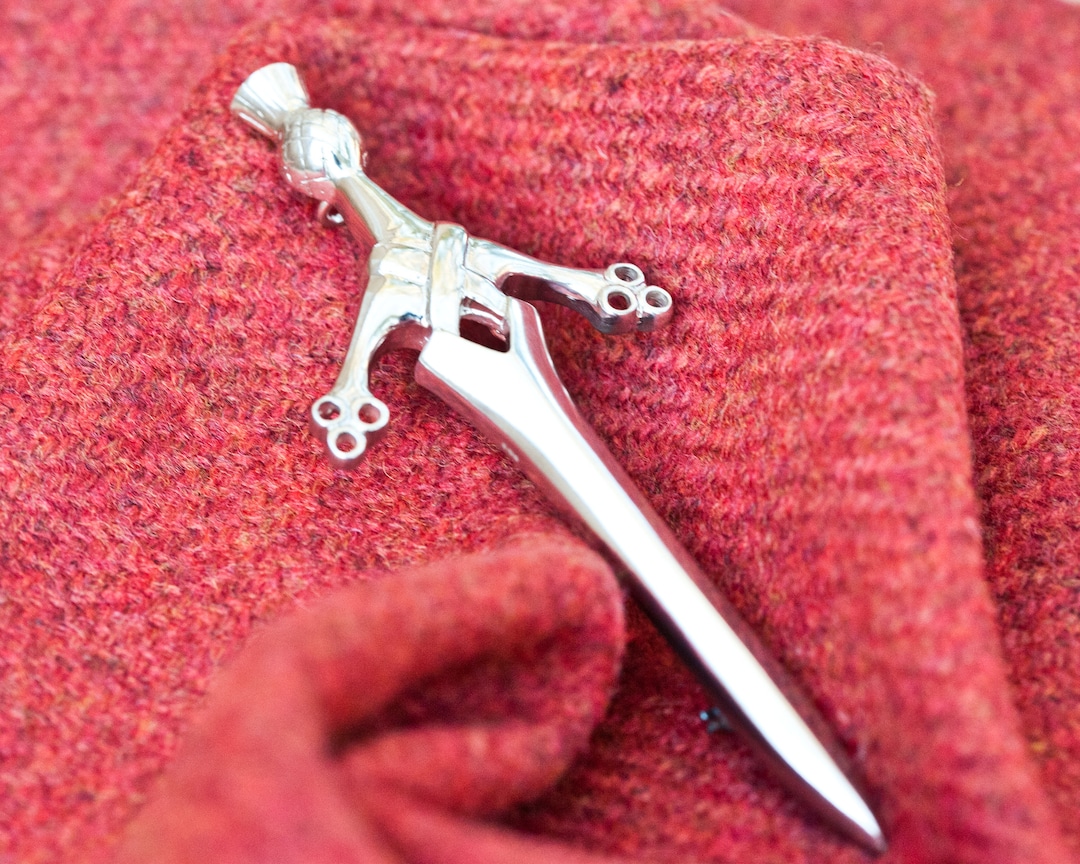 Sterling Silver Kilt Pin Kilt Accessory Wedding Gift Groomsmen Gift - Etsy