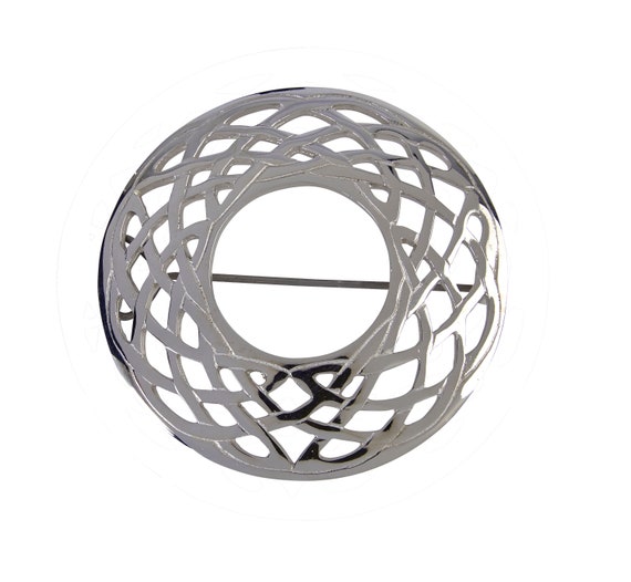 Small Celtic Plaid Brooch Letterbox Gift Kilt Accessory - Etsy