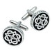 Celtic Cufflinks in Polished Pewter Letterbox Gift Kilt - Etsy