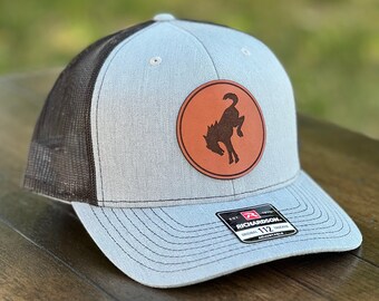 Custom Leather Circle Patch - Etsy