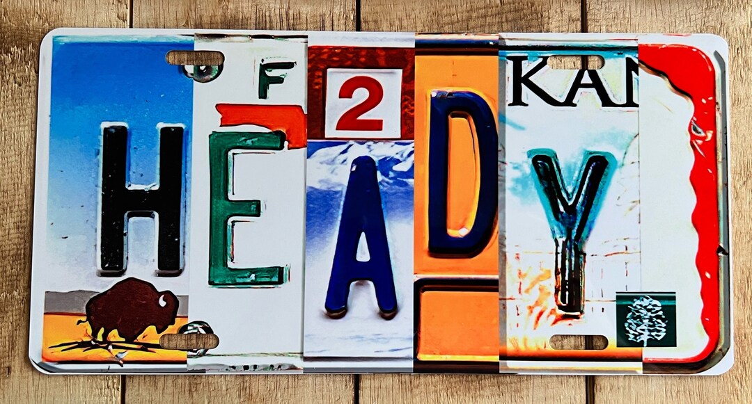 Widespread Panic - HEADY License Plate - Etsy