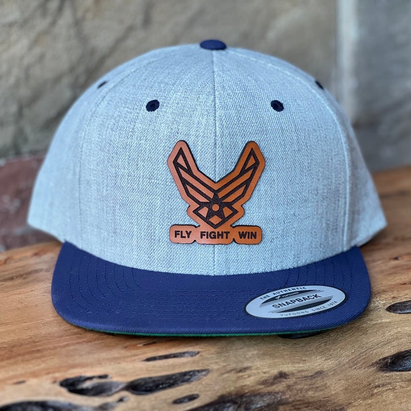 Leather Patch Hat - Etsy