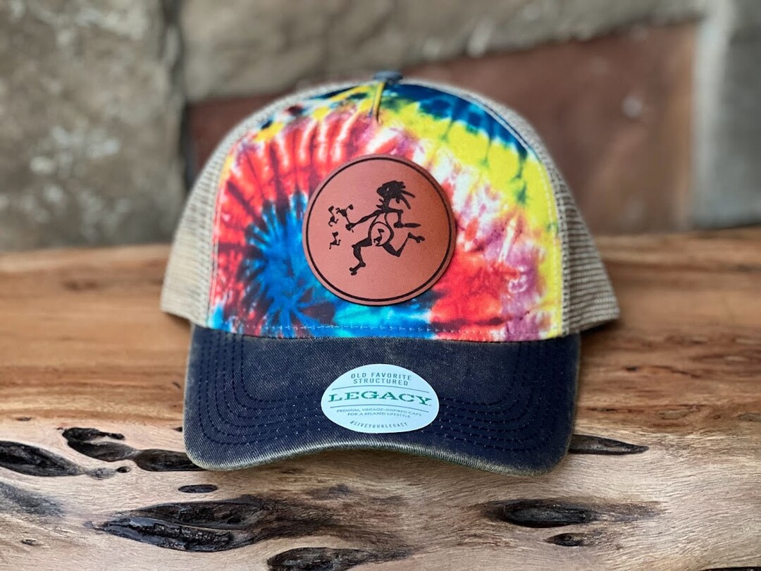 Widespread Panic Note Eater Leather Patch Hat- Legacy OFA & OFAFP - Etsy