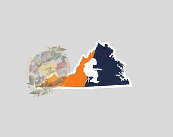 University of Virginia Sticker - Etsy