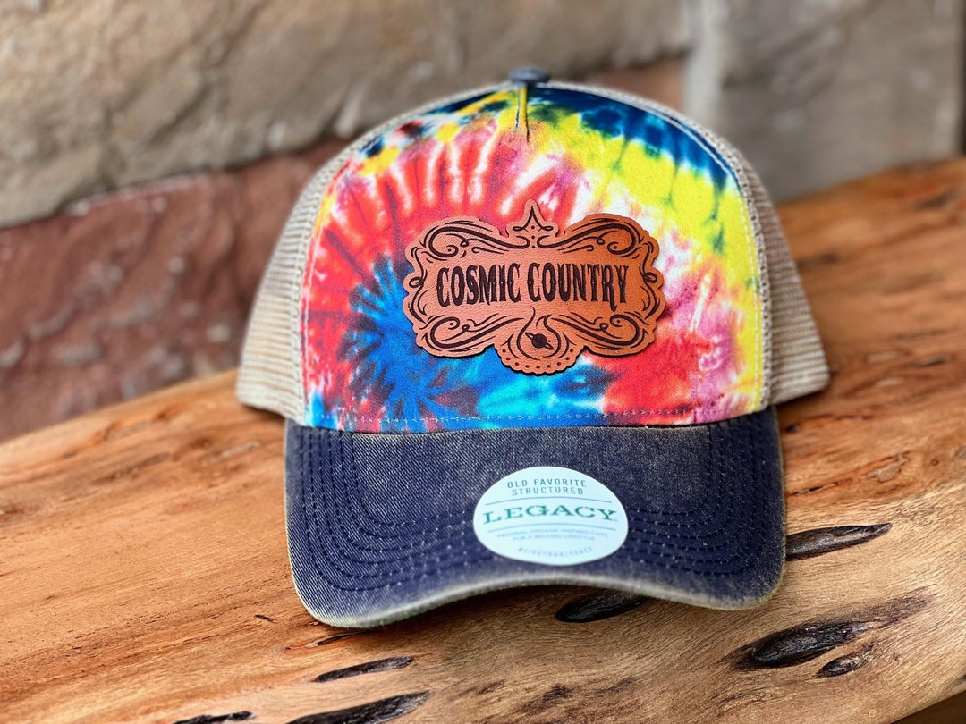 Cosmic Country Leather Patch Hat - Legacy OFA & OFAFP - Etsy