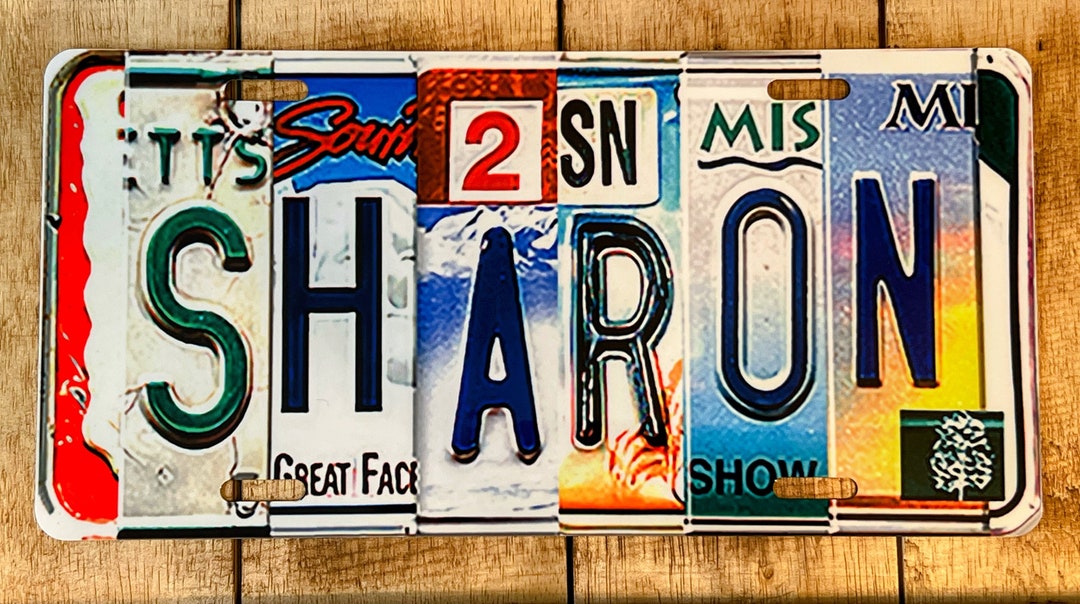 Widespread Panic -SHARON License Plate - Etsy
