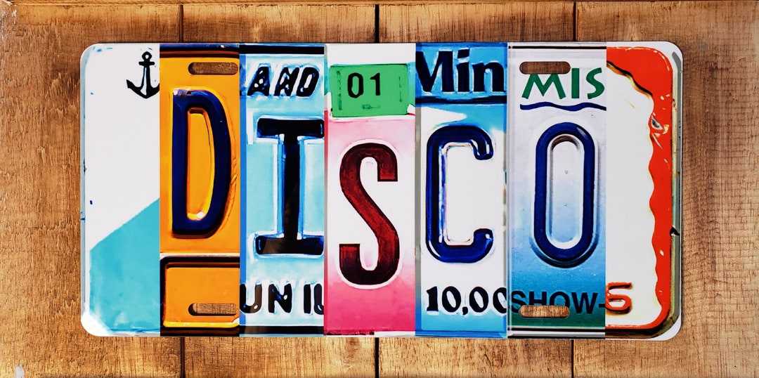 Widespread Panic DISCO License Plate - Etsy