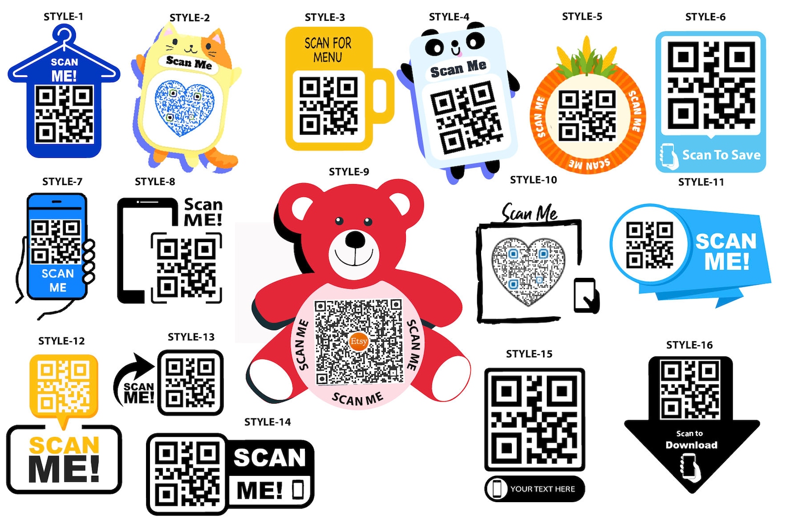 Create Custom Professional QR Codes With Your Logo, Qr Code for ...
