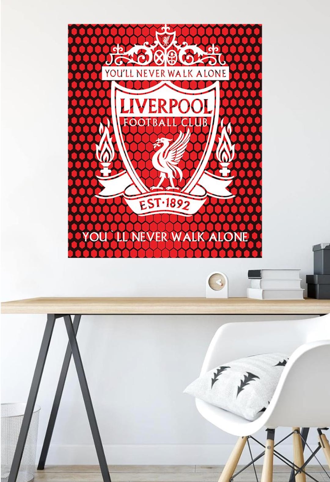 Liverpool FC Poster Wall Art - Hanging Decor for Room - Multiple PNG ...