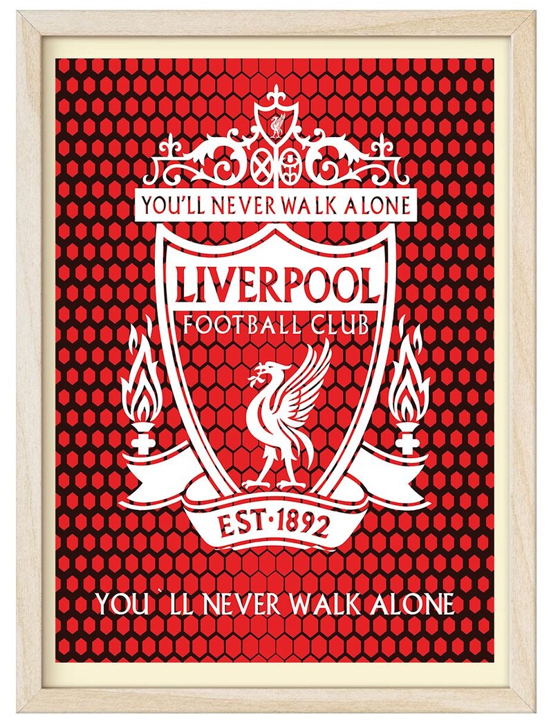 Liverpool FC Poster Wall Art - Hanging Decor for Room - Multiple PNG ...
