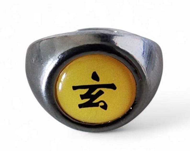 Naruto Akatsuki Rings Anime Itachi Figure Cosplay Action Accessory ...