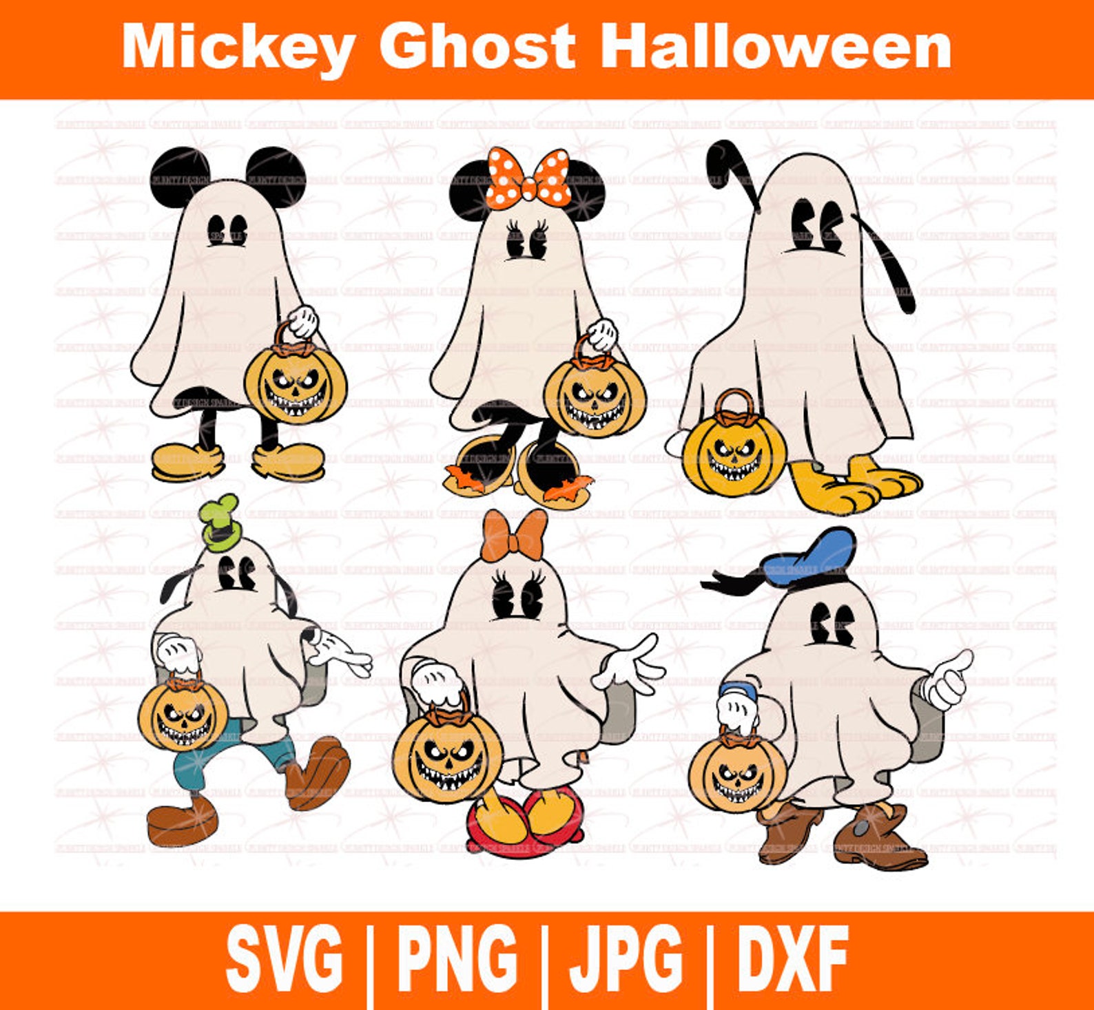 Bundle Mickey Ghost Halloween | Mickey and Friends Halloween | Magic ...