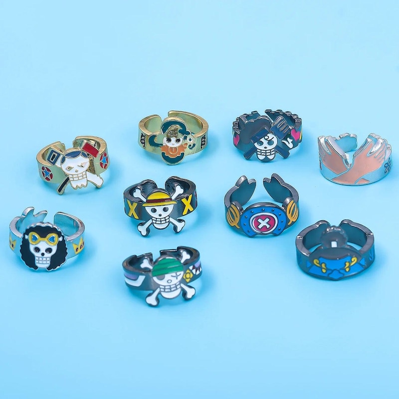 Anime Rings Adjustable - Etsy