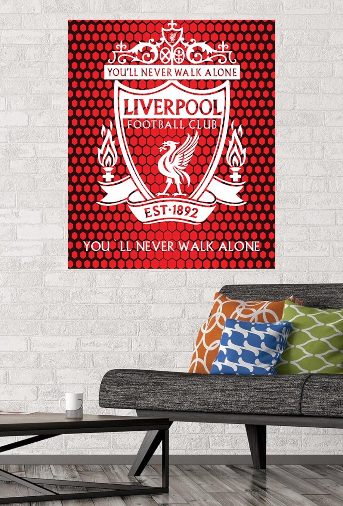 Liverpool FC Poster Wall Art - Hanging Decor for Room - Multiple PNG ...