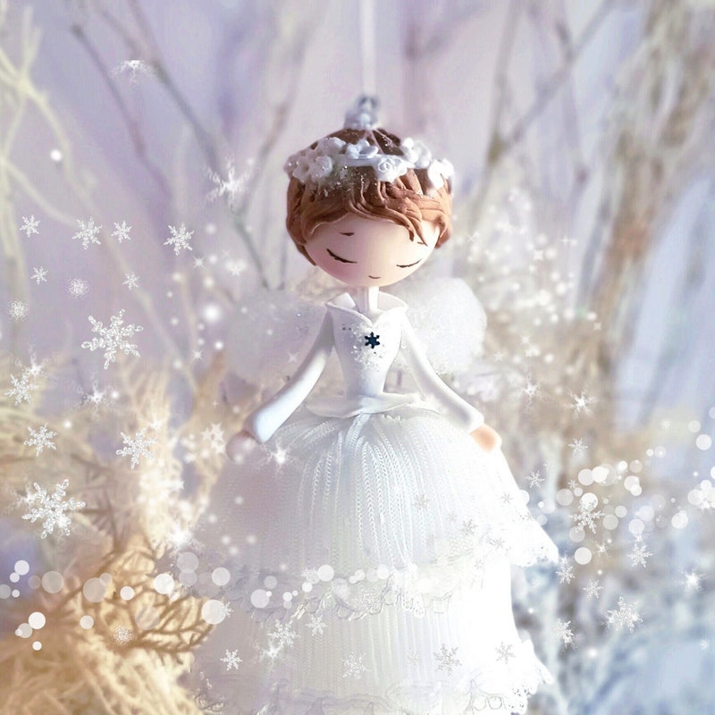 Lace Angel Ornament - Etsy