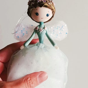 Floral Fairy Decoration in 3 Colors / Handmade Princess Fairy Hanger ...