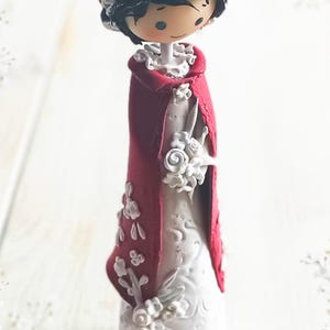 Little Prince Christmas Tree Topper: Handmade Clay Art Doll Ornament - Etsy