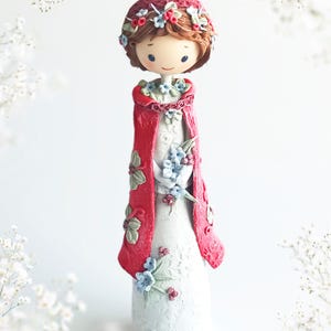 Little Prince Christmas Tree Topper: Handmade Clay Art Doll Ornament - Etsy