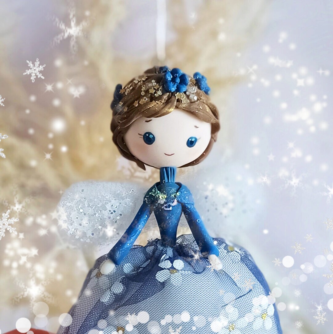 Floral Fairy Decoration in 3 Colors / Handmade Princess Fairy Hanger ...