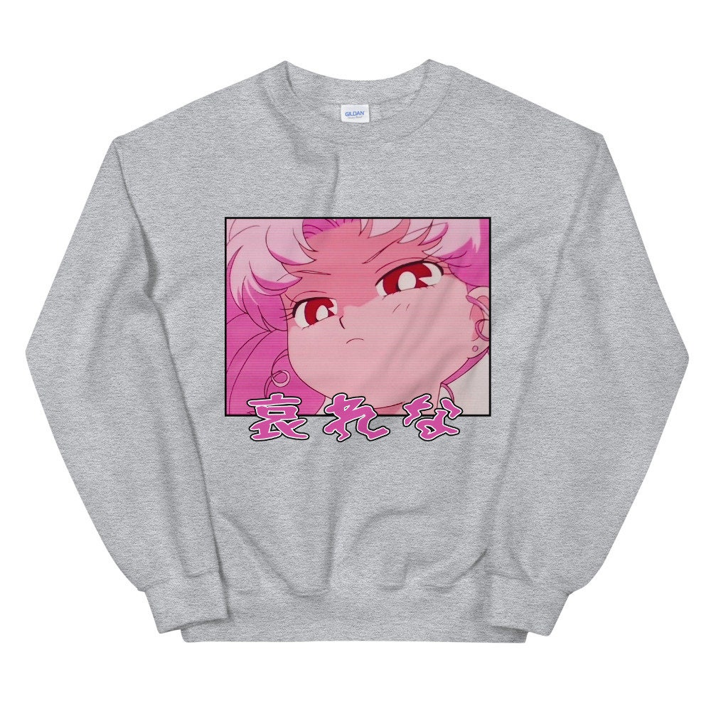 Sailor Moon Sweatshirt Sailor Moon Anime Sweatshirt Anime Etsy