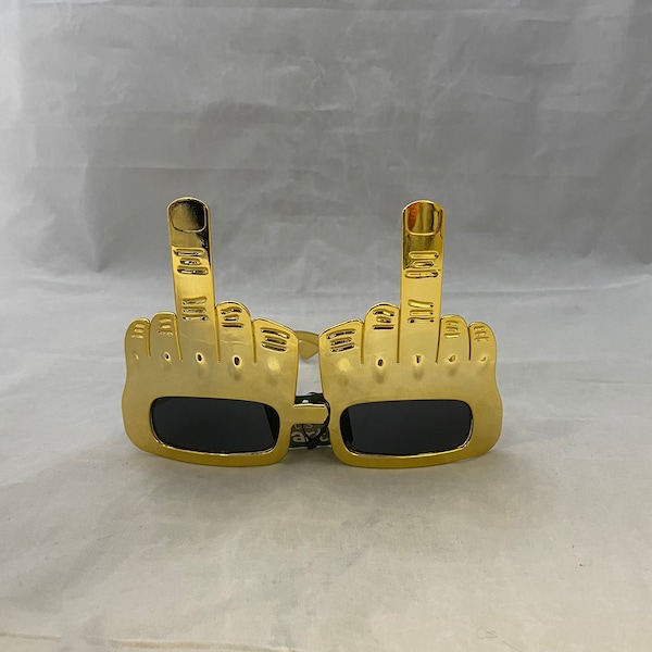 Middle Finger Sunglasses - Etsy