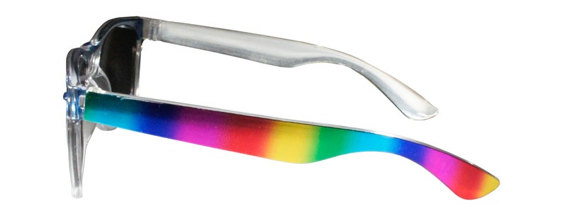 Rainbow Sunglasses With Rainbow Tinted Lenses and Frames - Etsy