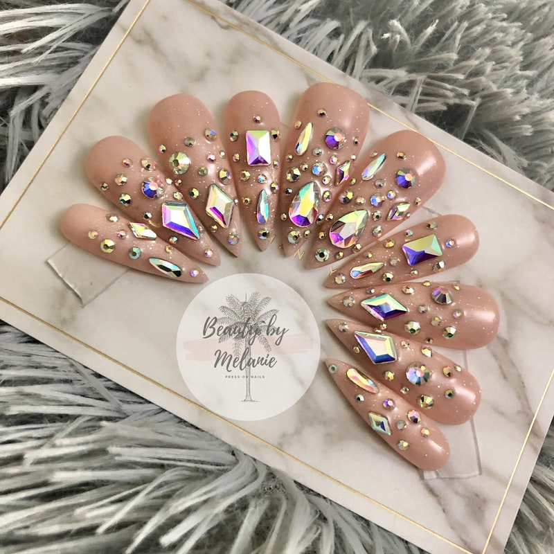Bling Nails - Etsy