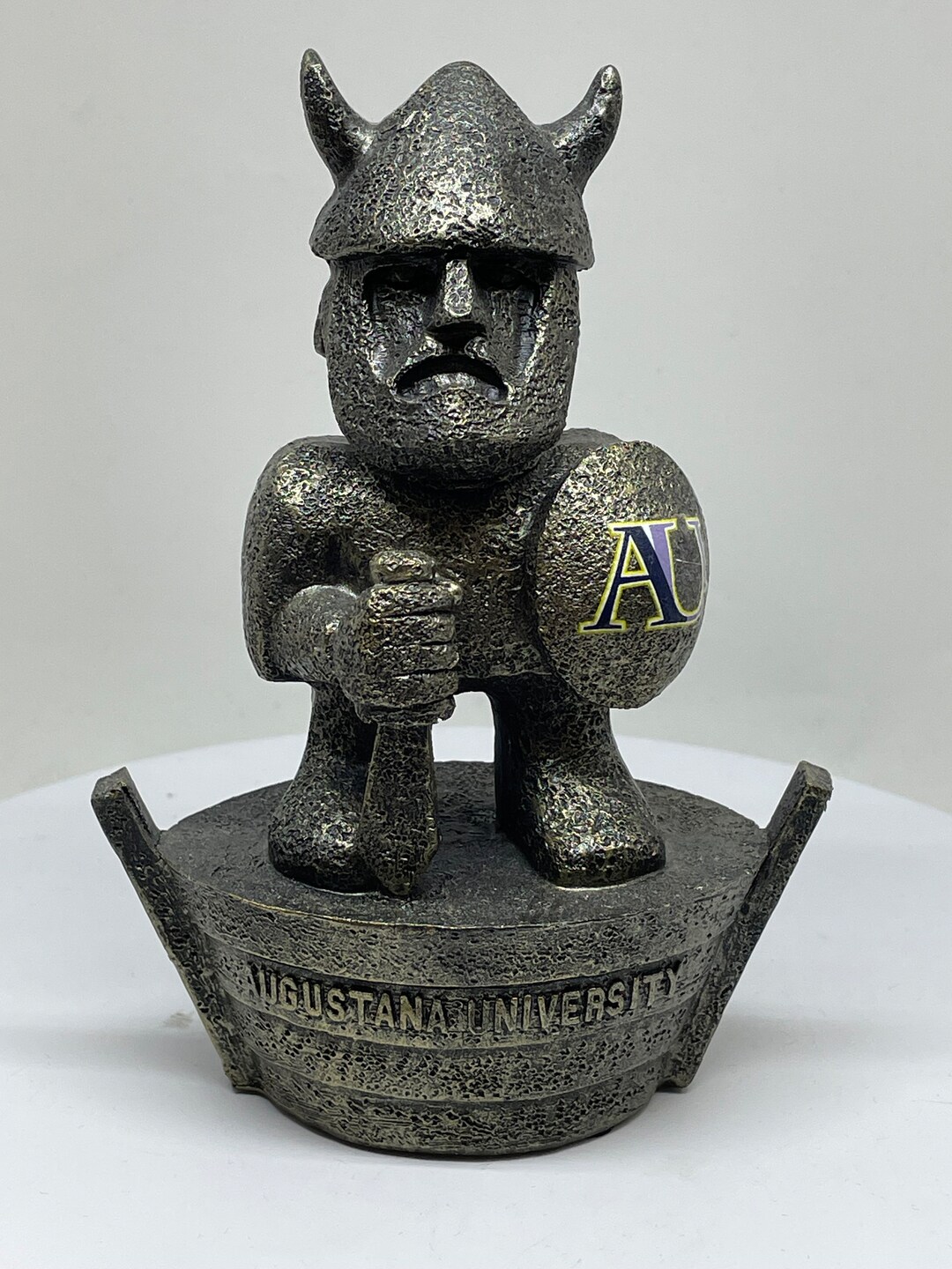 Augustana University Bronze Color Bobblehead Featuring Ole the Viking ...