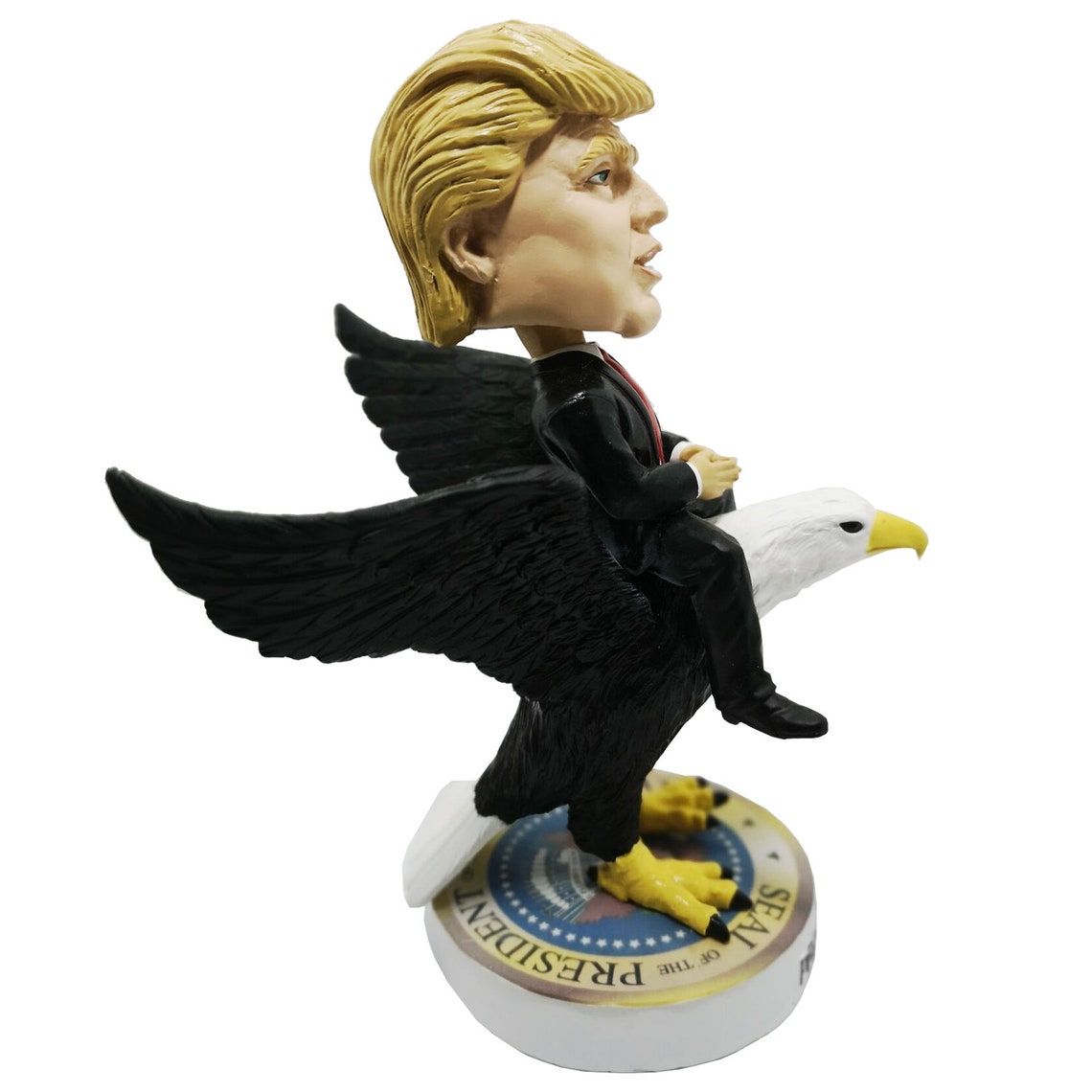 Donald Trump Riding Eagle Bobblehead | Etsy
