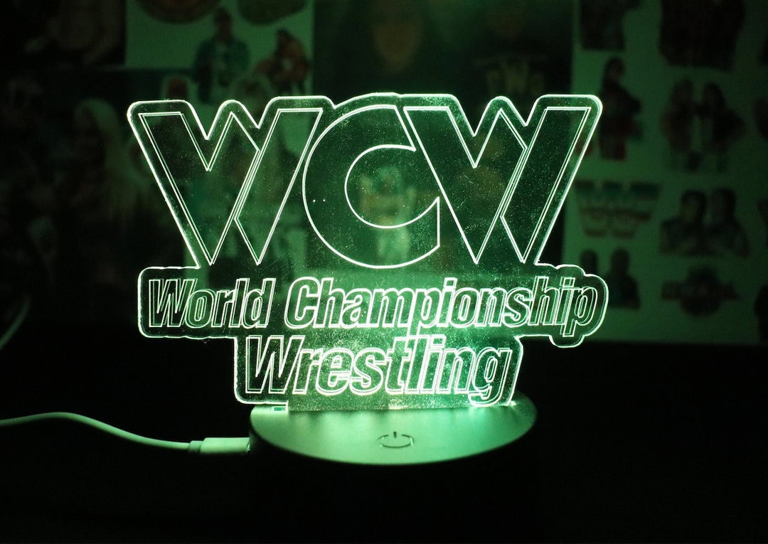 WCW L.E.D Light [hulk Hogan - Ric Flair - Macho Man - Wrestling - Randy ...