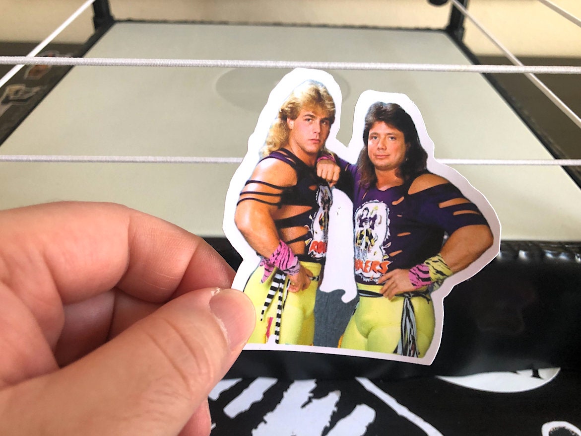 Marty Jannetty Sticker Rockers - Shawn Michaels - Ric Flair - Hulk ...