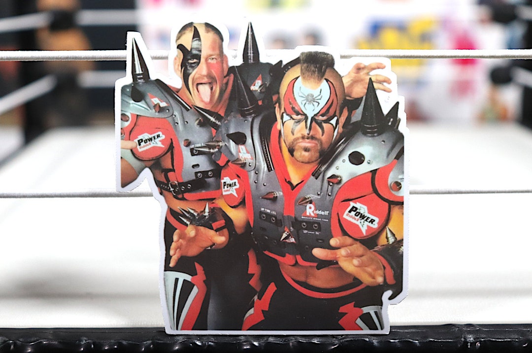Road Warriors Sticker 10 hawk and Animal Ric Flair Hulk Hogan Randy ...