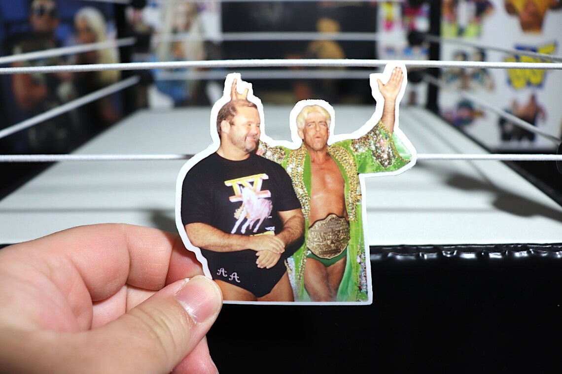 Ric Flair and Arn Anderson Sticker No.2 ric Flair Arn - Etsy