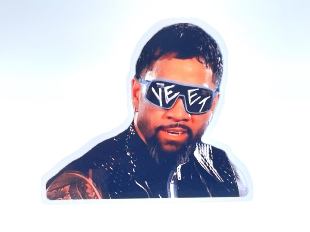 Jey Uso Sticker 5 WWE Ric Flair Hulk Hogan Yeet Bloodline Birthday Gift ...